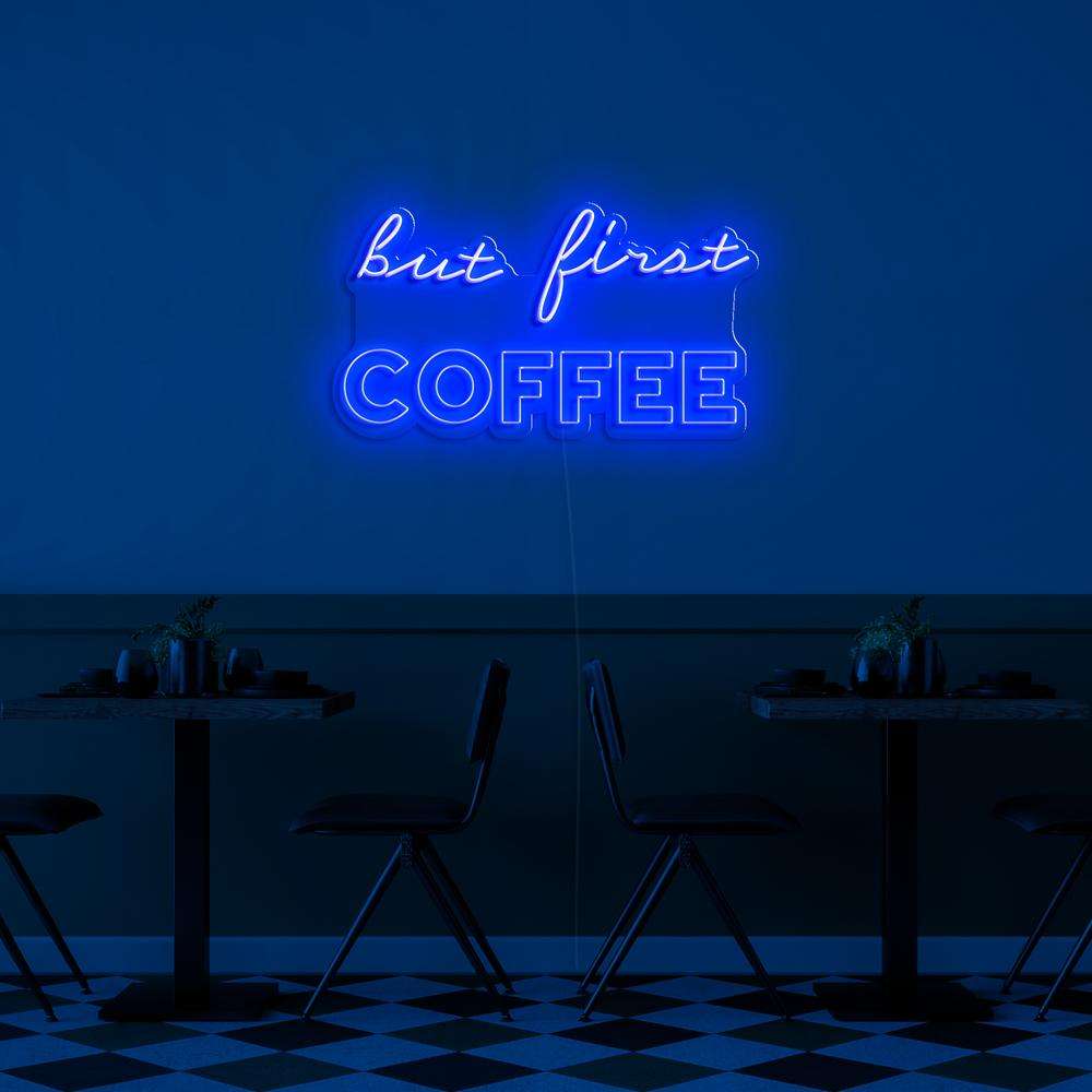 BUT FIRST, COFFEE Neon LED Sign - Fancelite India