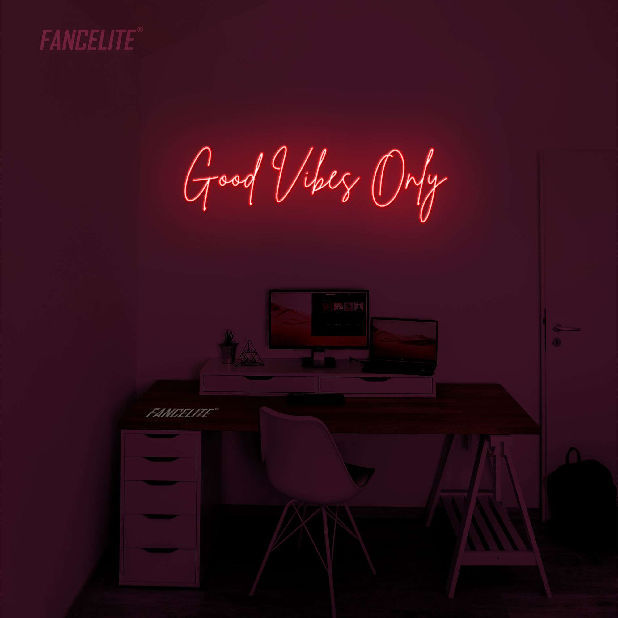 Good Vibes Only Neon Light Sign - Fancelite